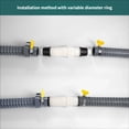 Universals Y Type 3 Way Drainages Fitting Washing Machine Air ...