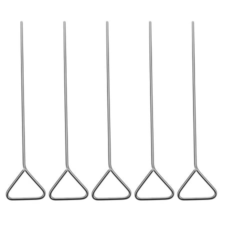 5pcs Stainless Steel Cell Sterile Spreaders Practical Laboratory Tool ...