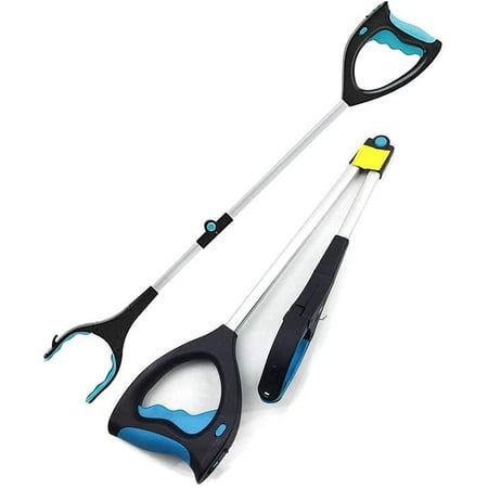 2 Pack Grabber Reacher Tool - Aluminum Handy Picker Up Tool with Long ...