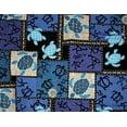 Hawaiian Car Seat Covers with Separated Headrest, Blue And Purple Sea ...