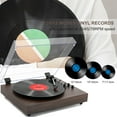 Free Shipping! Vintage Turntable, Bluetooth Record Player, Built-in ...