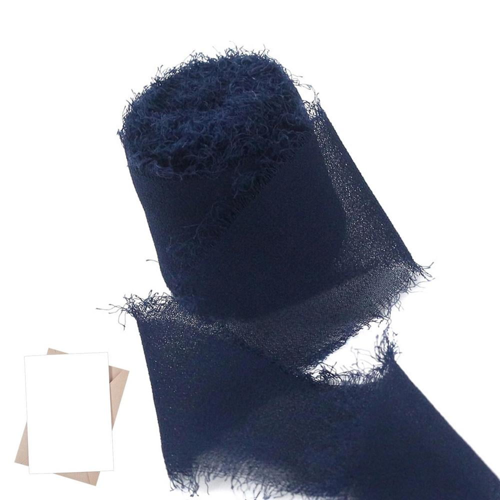 Tohuu Handmade Fringe Chiffon Silk Ribbon Hand Torn Ribbon For Gift ...
