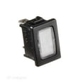 RV Designer S491 DC Rocker Switch 20 Amp - Clear, Indicator Lamp ...
