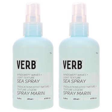 Verb Thickening Sea Spray with Fragrance, 6.3 oz for Beachy Waves and ...