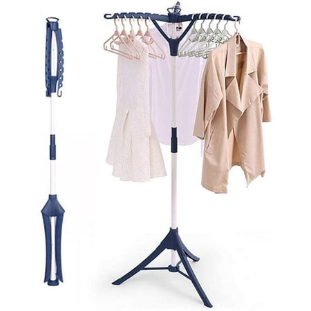 Clothesline Collapsible Clothes Drying Rack, Portable Garment Racks ...