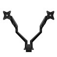 Arozzi Alzare Neo Duo - Gas Spring Monitor Arm - Black - Walmart.com