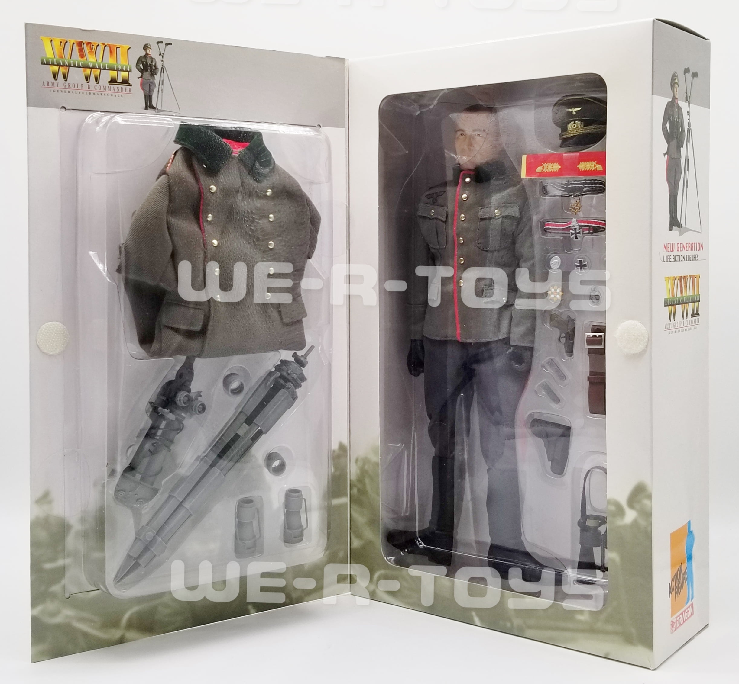 Army Group B Commander Generalfeldmarschall Erwin Rommel Figure WWII ...