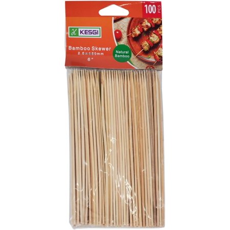 Eco Craze - Bamboo Skewer - 2.5mm X 6" - BST2515 | Walmart Canada