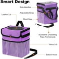 Car Trash Can Foldable Garbage Bin Leakproof 2.3 Gallons Car Trash Bag ...