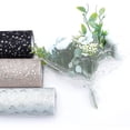 2Roll Glitter Sequin Deco Mesh Ribbons Tulle Fabric Tulle Roll Spool ...