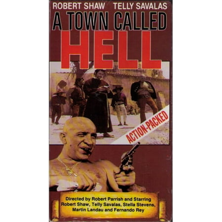 Town Called Hell (1972) Vintage VHS Tape - (Robert Shaw / Telly Savalas ...