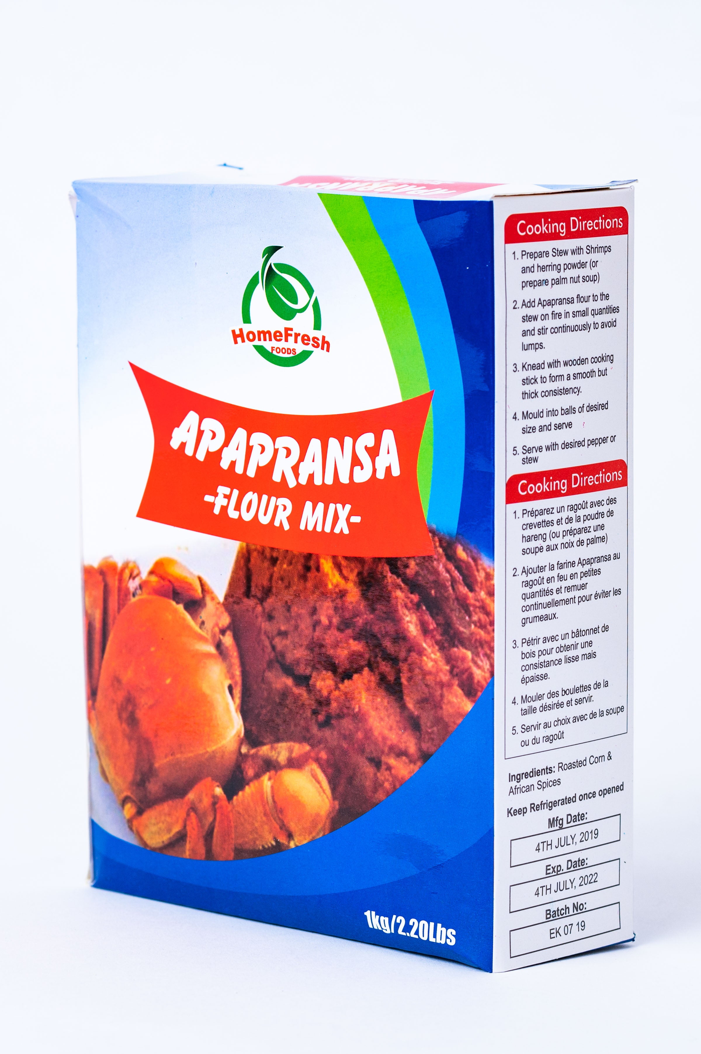African Delights Home Fresh Apapransa Flour Mix, 1kg - Walmart.com