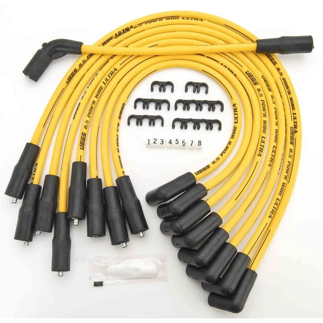 JEGS 40224 8.5mm Yellow Ultra Pow r Wires 1996-2000 GM Small Block ...