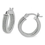Forever Hoop Silver, Earrings Set, Sterling Silver, Includes 3 Pairs ...