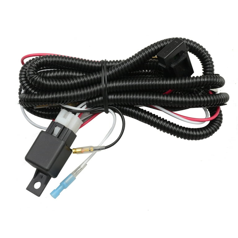 Fog Light Relay Wiring Harness Kit 40A 12V Switch Power On/Off Relay ...