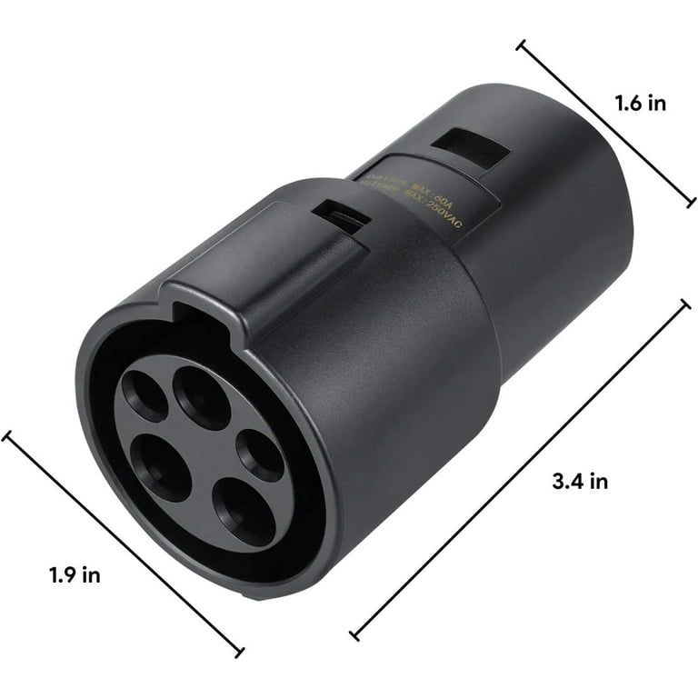 Lectron Bundle Tesla To J1772 Adapter (240V 16A Level 2), 51% OFF