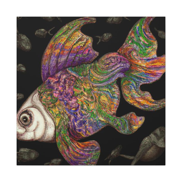 Rainbow Fish Transformation - Canvas - Walmart.com