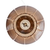Beautiful by Drew Barrymore 8" Gold Base Table Lamp with Ribbed Glass ...