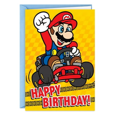 Super Mario Birthday Party Invite Postcards, 8ct - Walmart.com