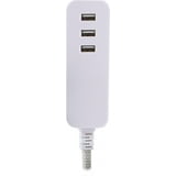 Cordinate Designer Extension Cord, 3-USB Charging Ports with Surge ...
