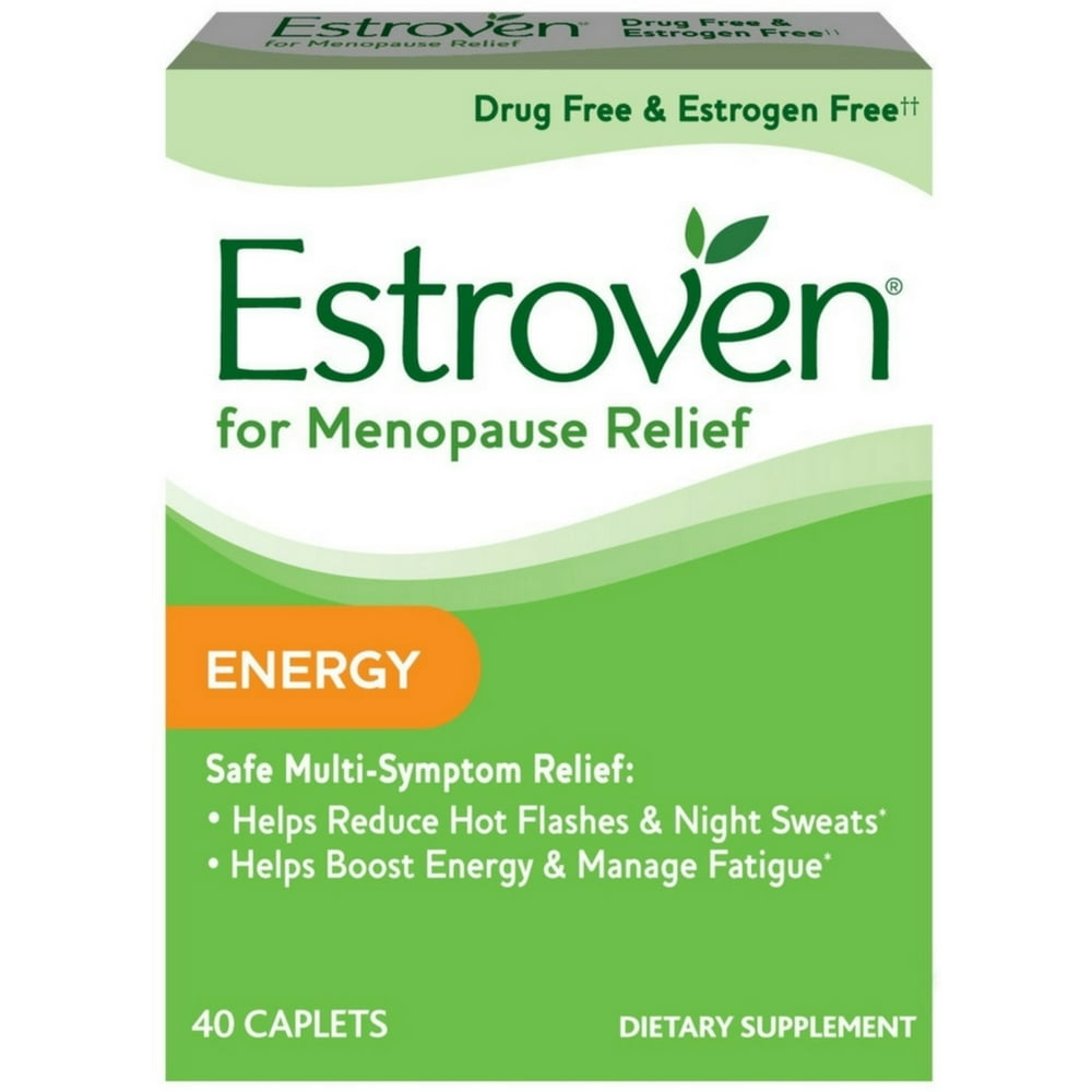 2 Pack - Estroven Plus Energy Capsules 40 Capsules - Walmart.com ...
