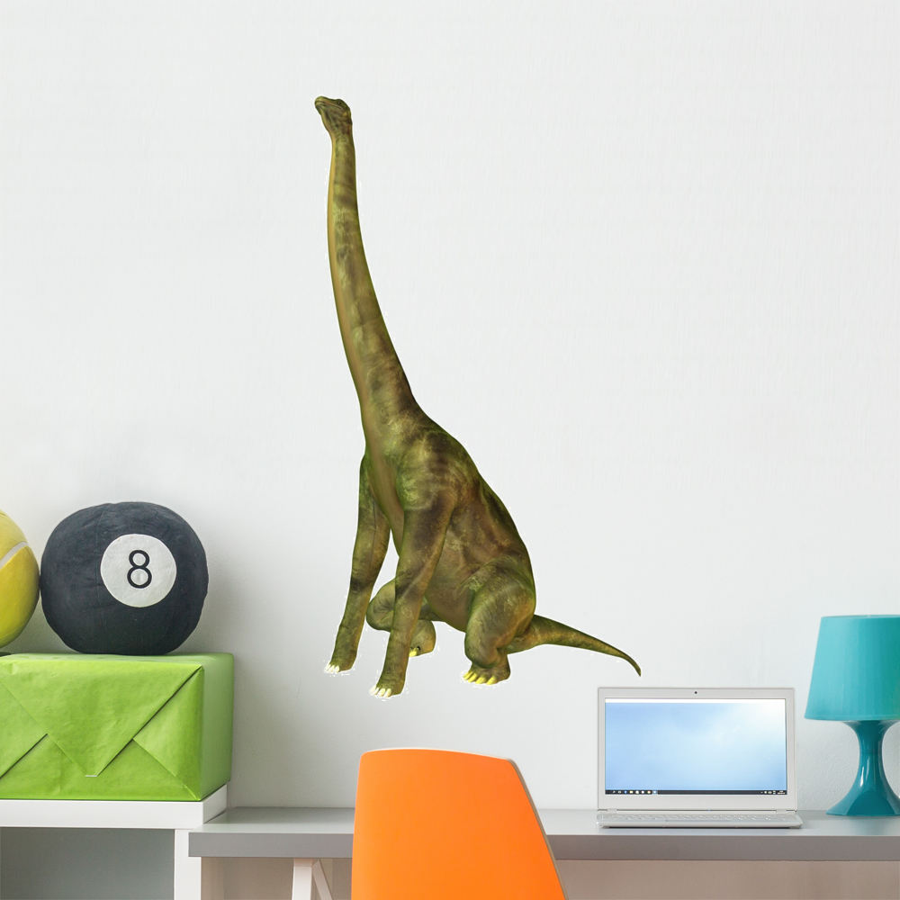 Brachiosaurus Wall Decal by Wallmonkeys Peel and Stick Graphic (36 in H ...