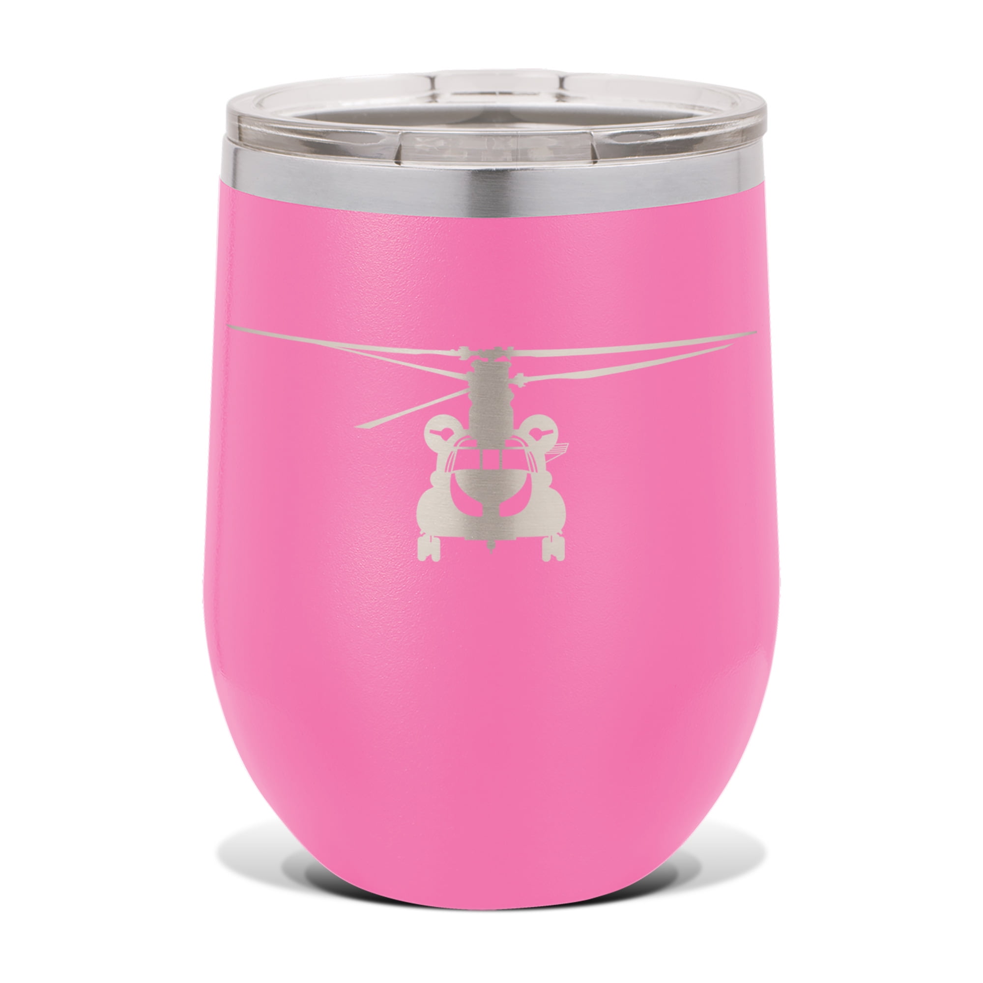CH-47 Chinook Wine Tumbler 12 oz - Laser Engraved - Polar Camel ...