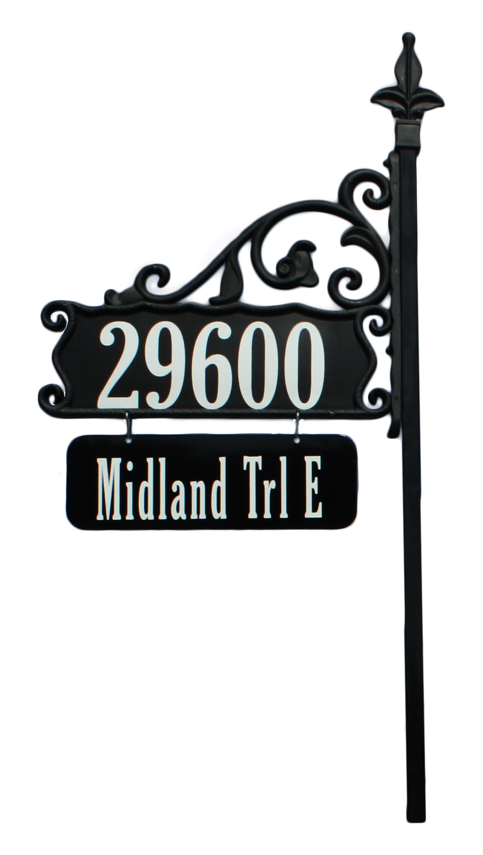 Reflective Street Number Signs