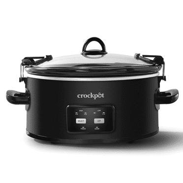 Crock-Pot 7-Quart Smart-Pot Slow Cooker Brushed Stainless Steel ...
