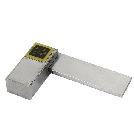 63mm x 40mm Metal L Shaped 90 Degree Angle Try Square Ruler Measuring ...
