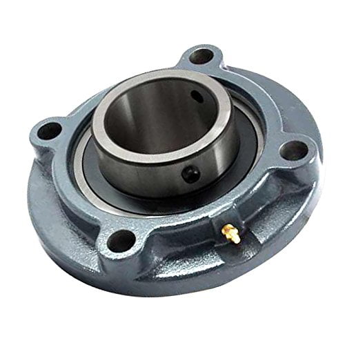 25 mm 4-Bolt Piloted Flange Cast Iron UCFC205 Mounted Bearing UC205 ...