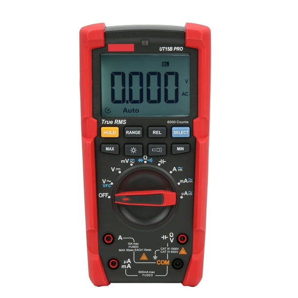 Equipo para electricistas, multímetro digital UT15B PRO, multímetro ...