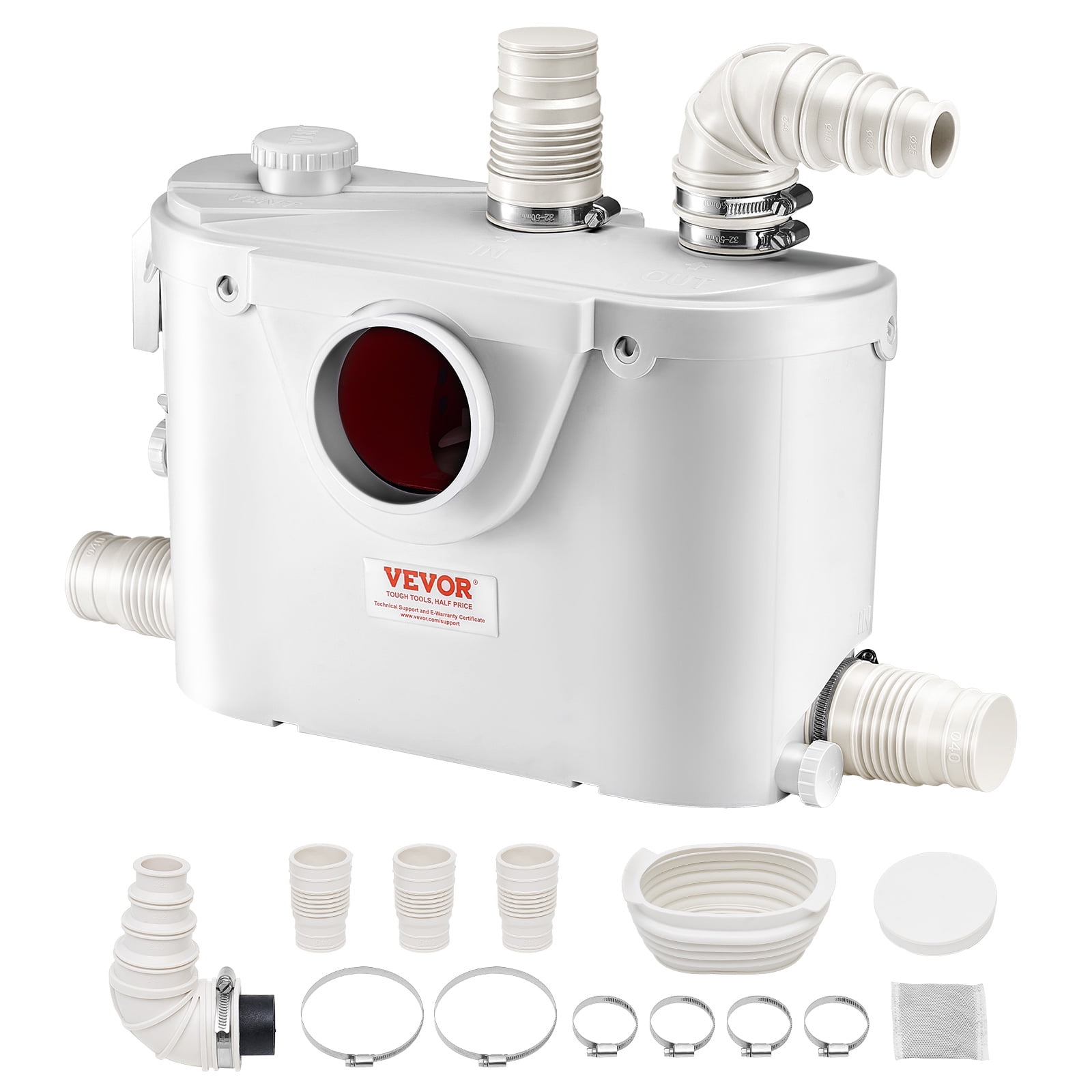 Click here for Vevor Macerator Pump 500w 29 Gpm Flow 26 Ft Head L... prices