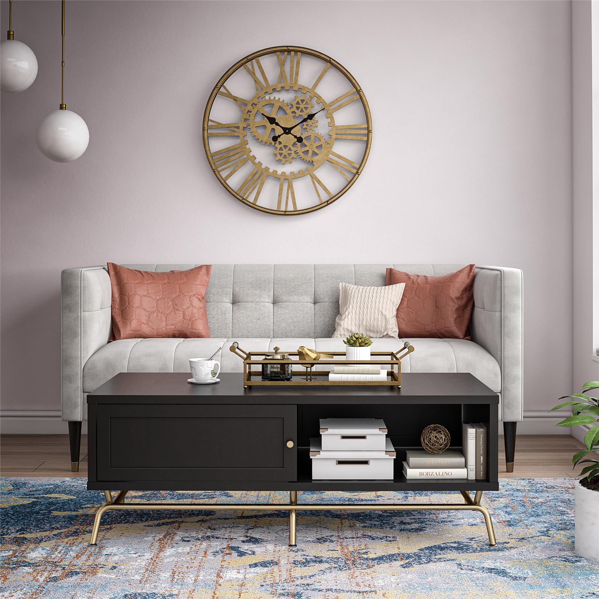CosmoLiving by Cosmopolitan Nova Coffee Table, Black - Walmart.com