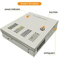 {18 Channel Port Power Box Supply Output AC to DC 12V 30A}, AC Plug and ...
