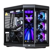 Velztorm LCD Black Praetix Custom Built Gaming Desktop PC (Intel i9 ...
