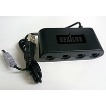 GameCube Controller Adapter for Wii U, PC USB, MAC & SWITCH - NEXiLUX ...