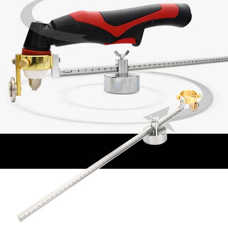 Diameter 100cm Ruler Lightweight Cutting Torch Guide Wheel Cutting ...
