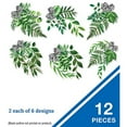 Schoolgirl Style Simply Boho Greenery Cutouts (12) - Walmart.com