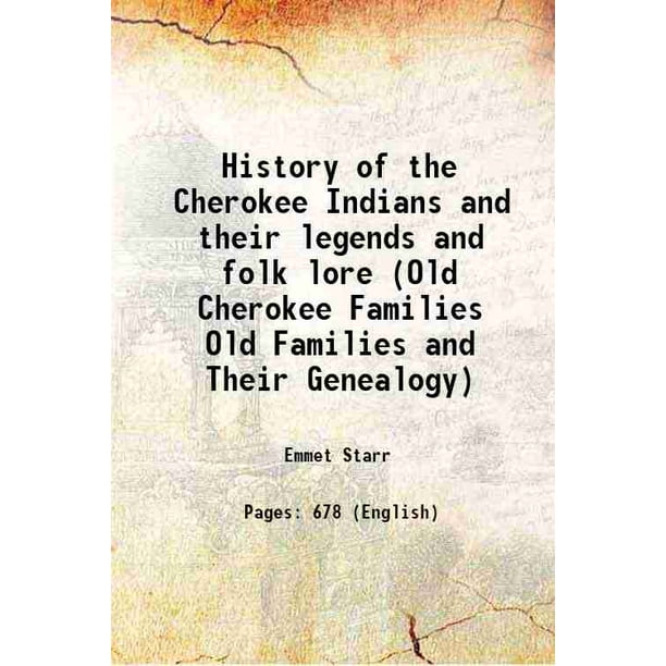 Indians Cherokee