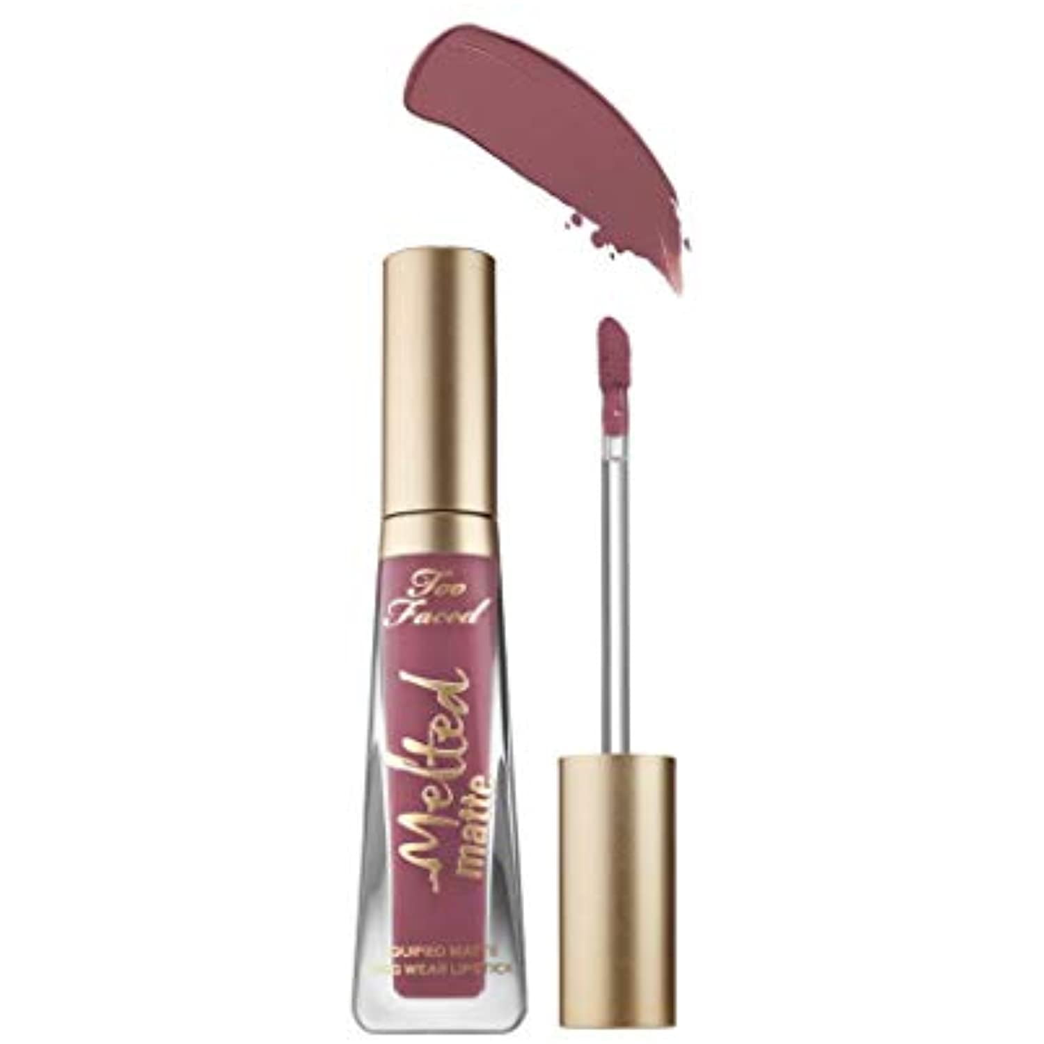 Too Faced Melted Matte Long Wear Lipstick .23 fl oz Ultra Matte Finish Lady Balls Color Walmart