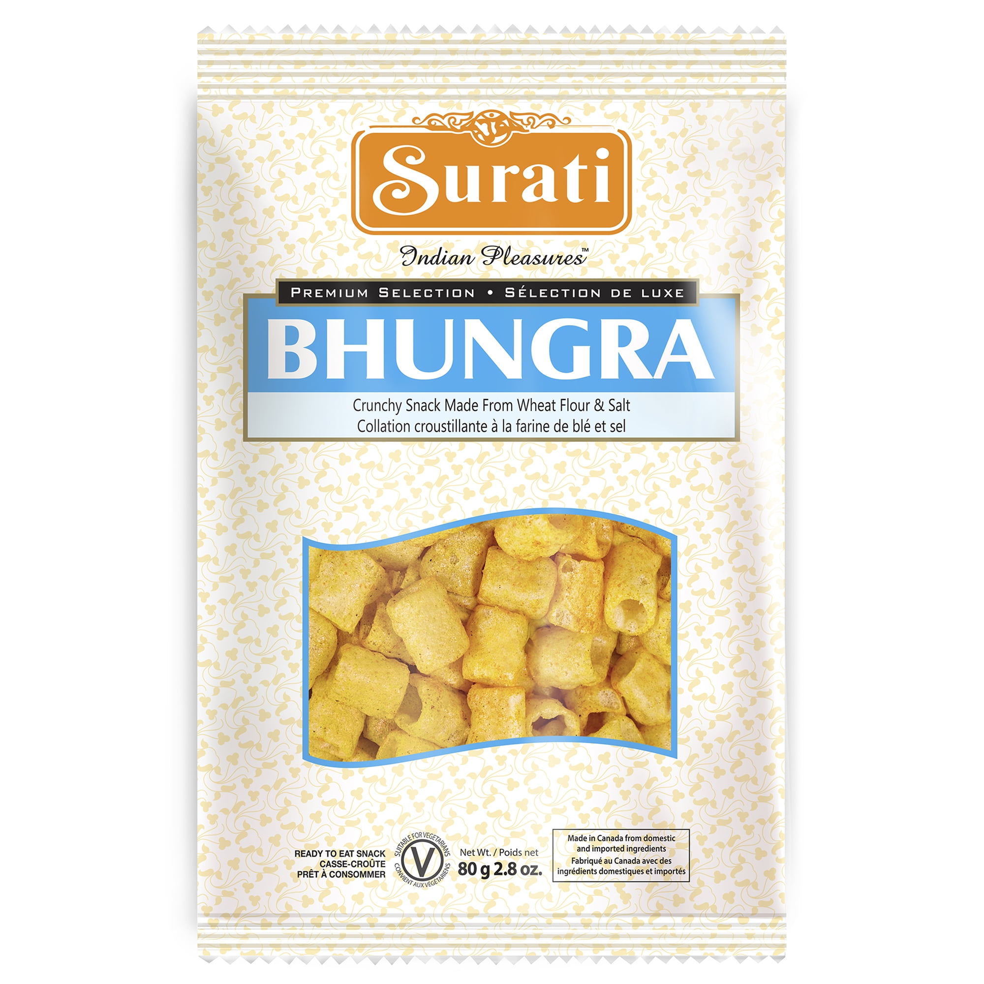Click here for Surati Plain Bhungra  80g 80g prices