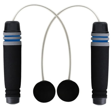 Tone Fitness Adjustable Weighted Jump Rope - Walmart.com