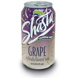 Shasta Grape Soda, 12-Ounce Cans, Pack of 24, Total 288 Fl Oz - Walmart.com