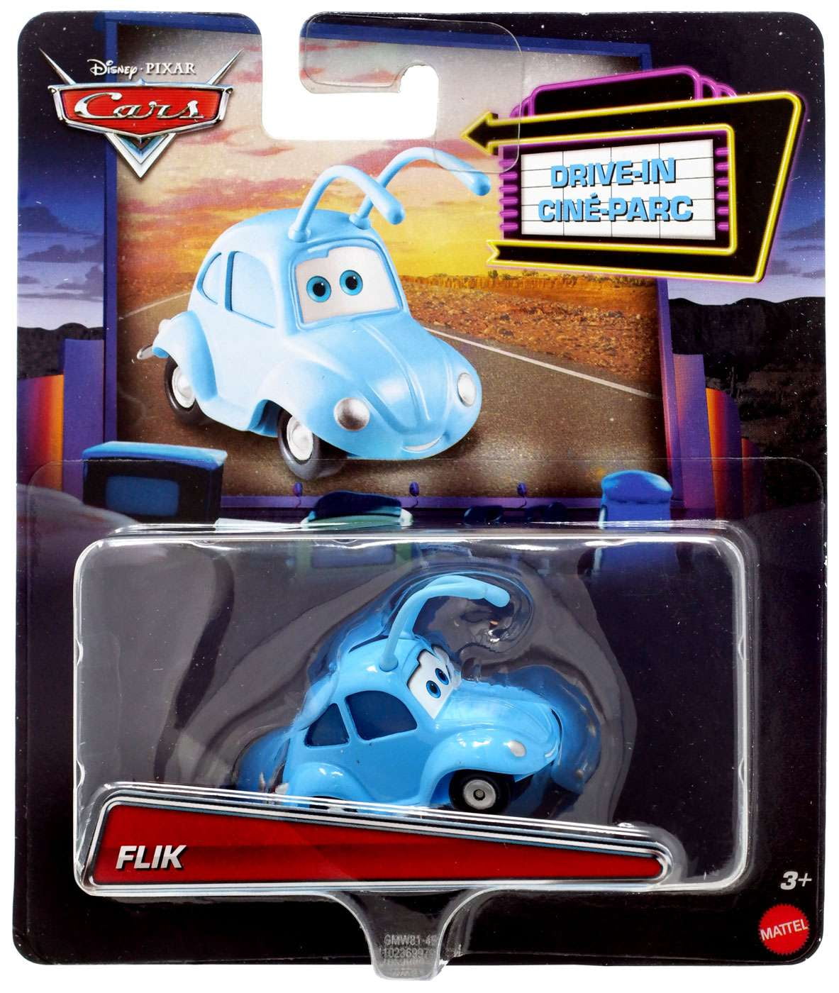 Disney / Pixar Cars Drive-In Flik Diecast Car - Walmart.com