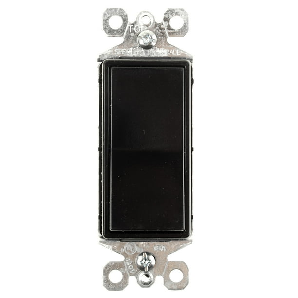 Pass & Seymour Legrand TM873-BKSLCC10 Lighted Switch, 3-Way, 15A, 120V ...