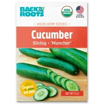 Burpee Organic Muncher Cucumber Vegetable Seed, 1-Pack - Walmart.com