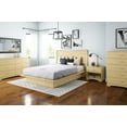 South Shore SoHo Full/Queen Headboard (54"/60"), Natural Maple ...