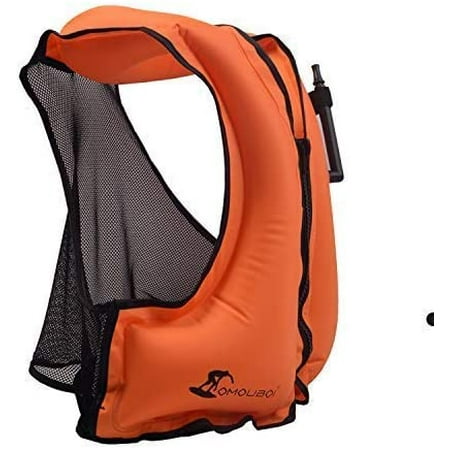 Life Jacket Floating Vest Swimming Snorkeling Jacket Inflatable Vest ...