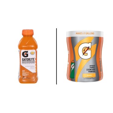 Gatorlyte Rapid Rehydration Sports Beverage, Low Calorie, Orange, 20oz ...